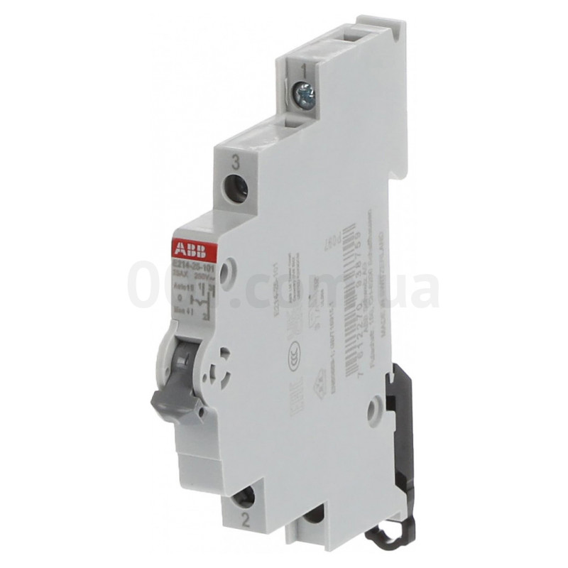Переключатель (1-0-2) E214-25-101 25А 1CO 250V AC ABB (2CCA703026R0001 ...