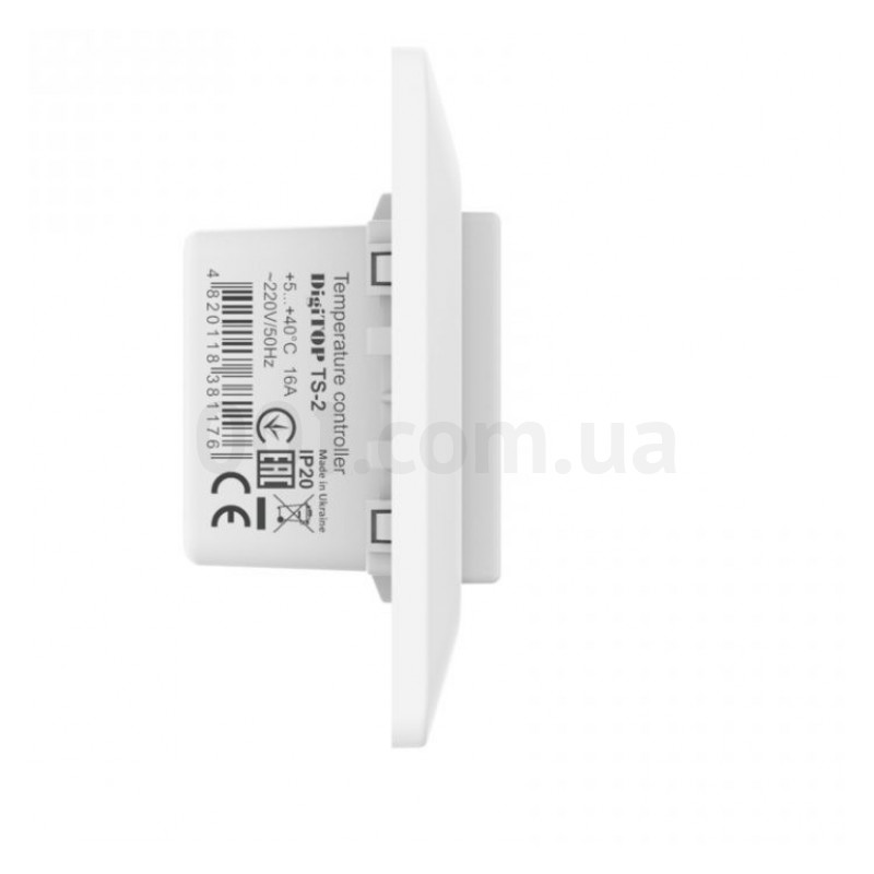 Терморегулятор TS-2 +5...+40°C 16А DigiTOP купить в Киеве в интернет-магазине 001.com.ua