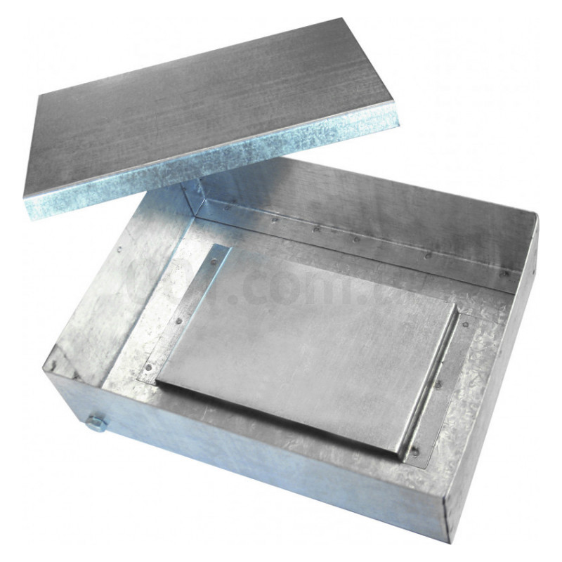 Коробка ответвительная 200×200×90 мм из оцинкованной стали огнестойкость Р90 IP54 DKC (БДК ...