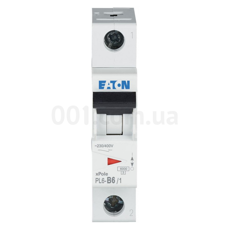 Автоматичний вимикач PL6-B6/1 1P 6 А х-ка B Eaton (286518) купити в ...