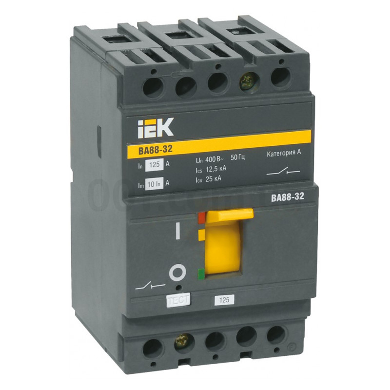 Автоматический выключатель ВА88-32 3P 80А 25кА IEK (SVA10-3-0080 ...