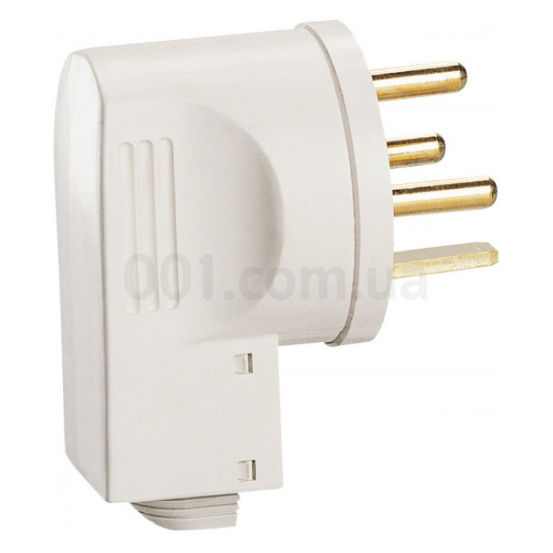 Вилка силовая 3P+PE 20А (боковой ввод) Legrand (055155) купить в Киеве ...