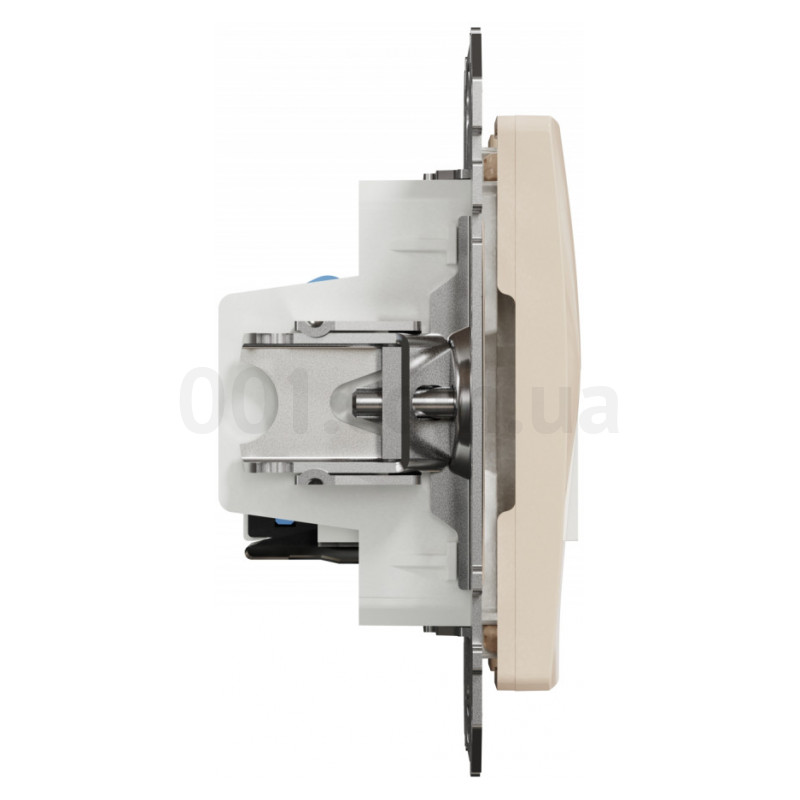 Розетка телефонна RJ11 + комп'ютерна RJ45 кат.6 UTP Sedna Design ...