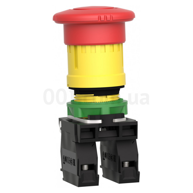 Кнопка аварийной остановки "грибок" (возврат поворотом) 1НО+1НЗ красная ...